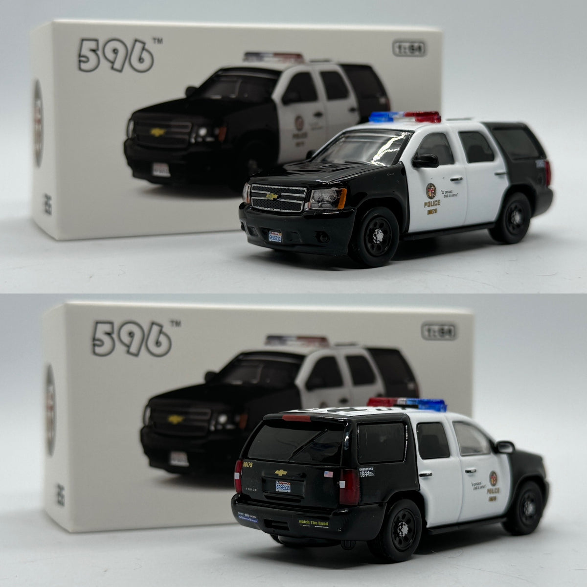 596 Model 1/64 Chevrolet Tahoe - Los Angeles Police Department (LAPD ...
