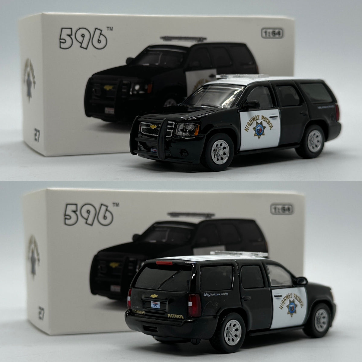 596 Model 1/64 Chevrolet Tahoe - California Highway Patrol (CHP) – 20KM ...