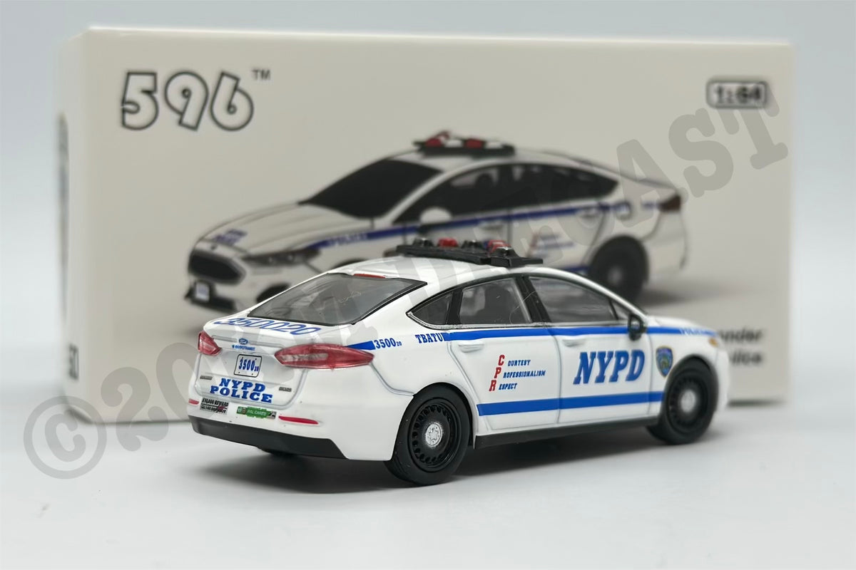 596 Model 1/64 Ford Fusion - New York City Police Department NYPD ...