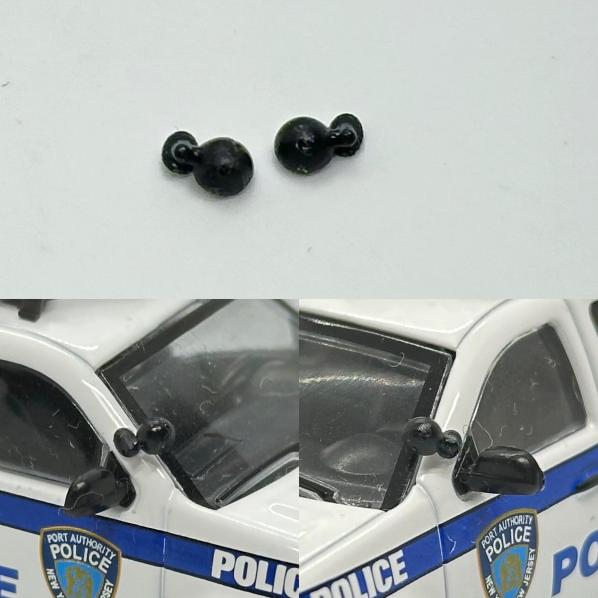 1/64 Police spotlights (Set of 2) – 20KM Diecast