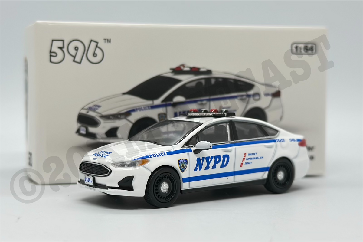 596 Model 1/64 Ford Fusion - New York City Police Department NYPD ...