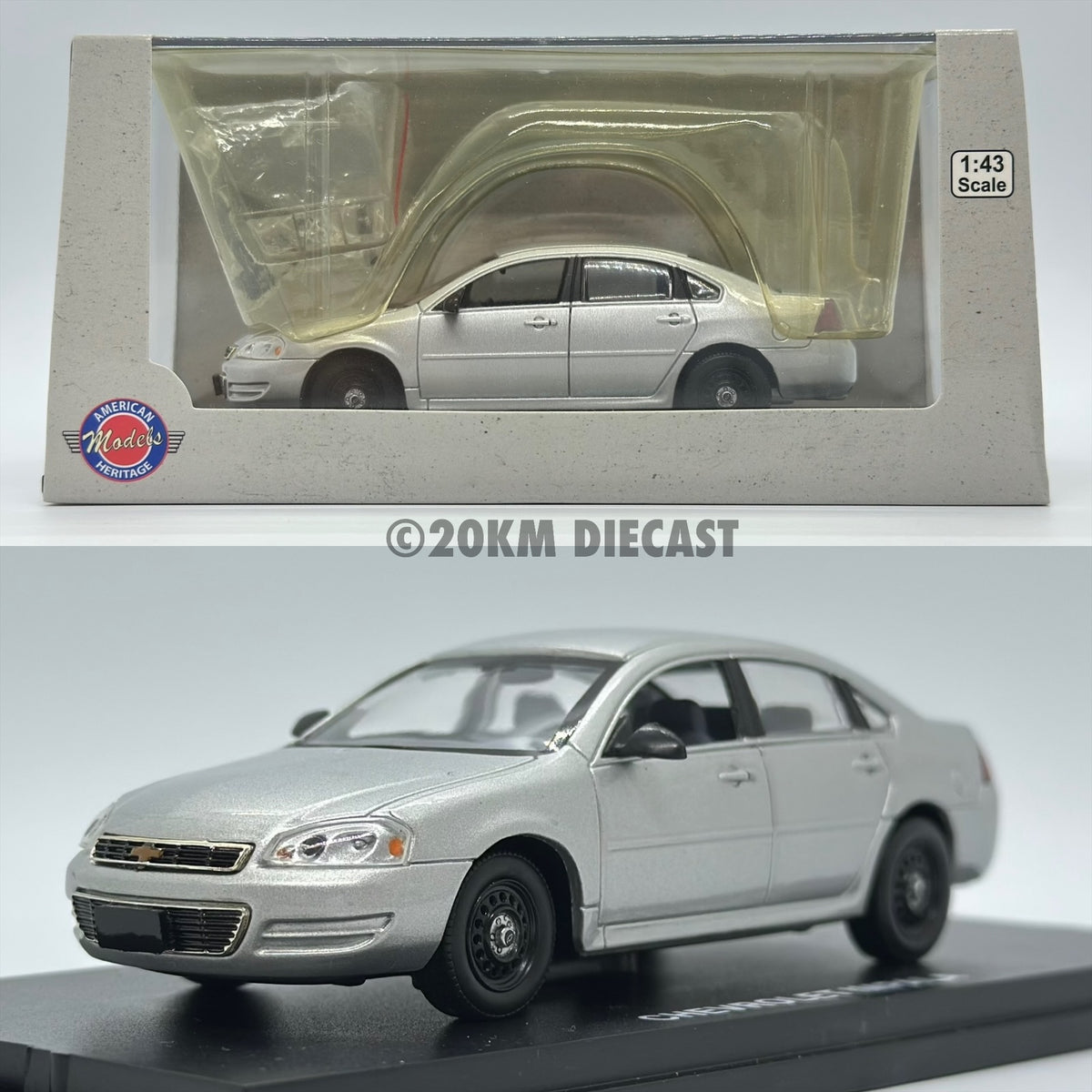 First Response Replicas 1/43 Chevrolet Impala with police accessories ...