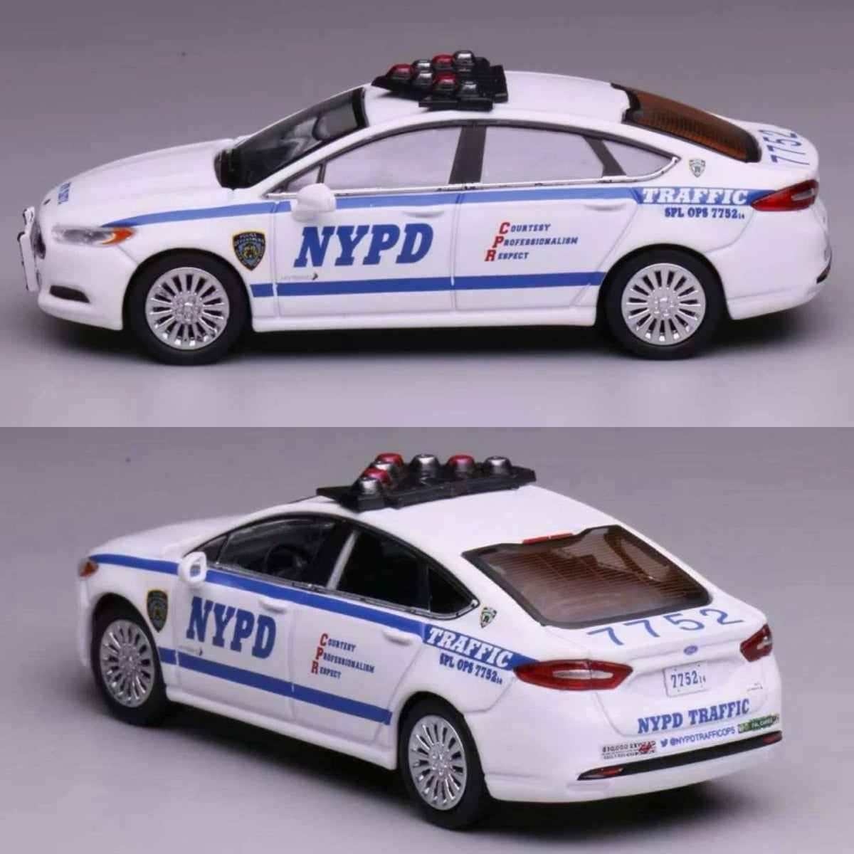 596 Model 1/64 2013 Ford Fusion - New York City Police Department NYPD ...