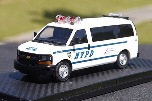 SunYork Model 1/43 Chevrolet Express -New York Police Department (NYPD ...