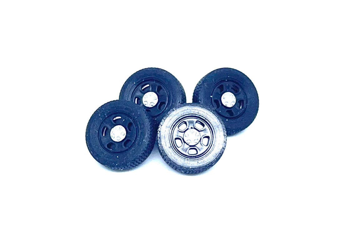 1/64 Ford Police Interceptor Wheels – 20KM Diecast